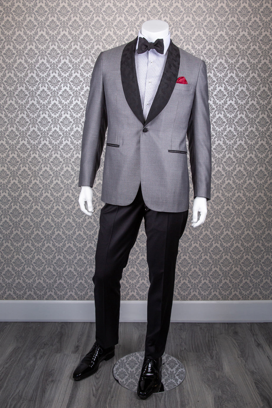 Silver Tuxedo Suit